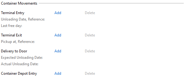 Sea Import/Export shipments arrival locations and how container and ...