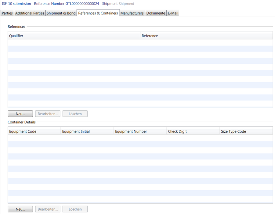 How do I create an ISF entry in Scope?