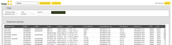 Shipment Monitor (Scope Connect)