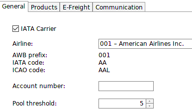 How do I maintain the airlines I use and how do I manage the AWB pool ...