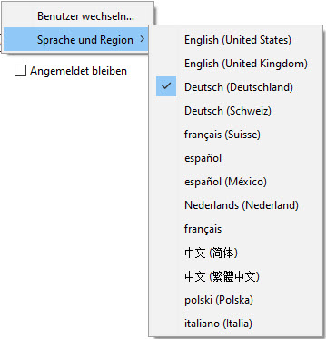 How do I change the language?