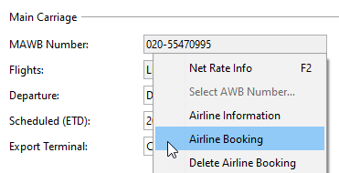 How can I manage Airline Booking in Scope?