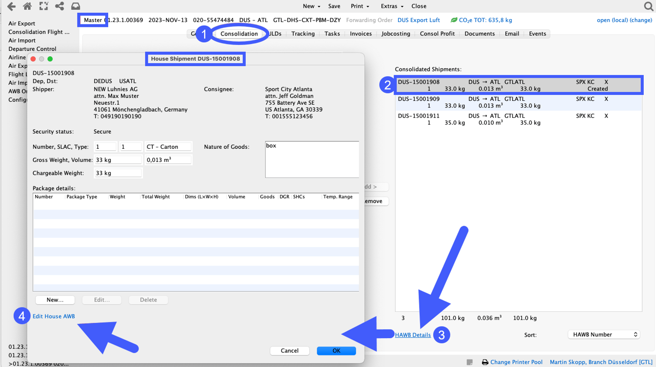 How can I handle incoming airline data transmission error messages?