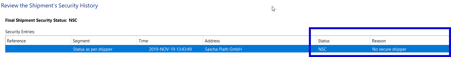 How do I change an air export shipment from Unknown Shipper to Known ...