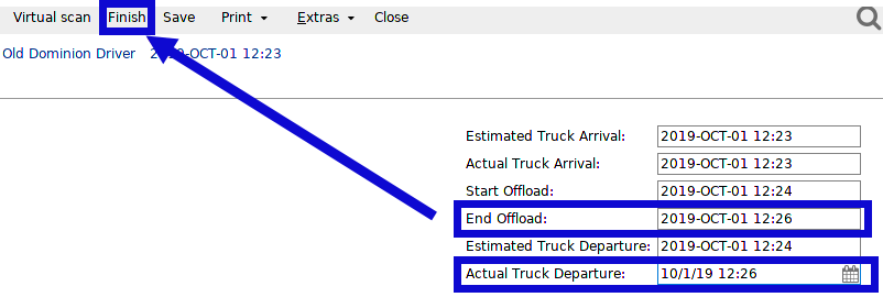 How can I handle Truck Arriving, Delivery and Tours in Scope?