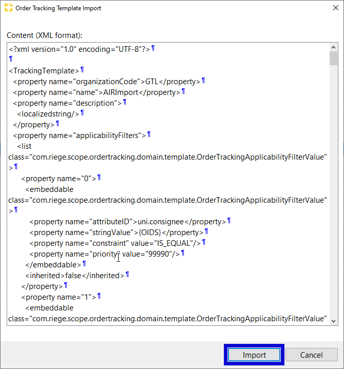 Tracking Templates and Tracking Plans