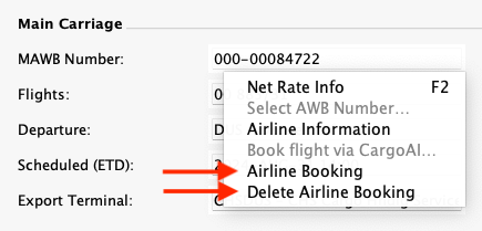 How do I use the Air Freight Booking Portal in Shipments?
