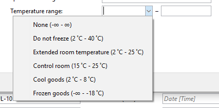 How can I manage temperature controlled shipments in Scope?
