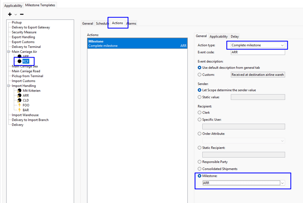 How can I complete dependent milestones automatically?