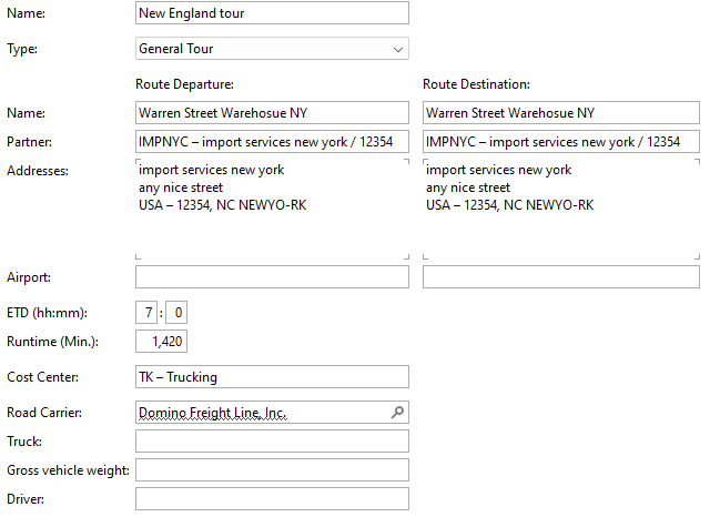 How can I create Truck Dispositions?