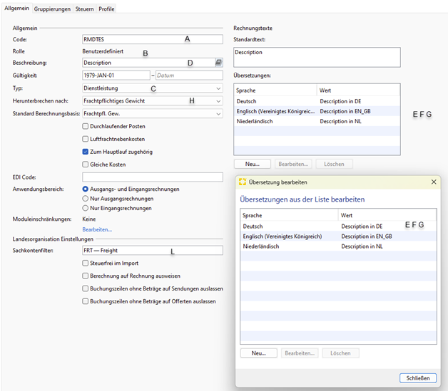 Was muss ich für den Import von Kostenarten in Scope beachten?