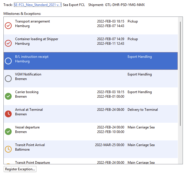 Shipment Tracking Monitor