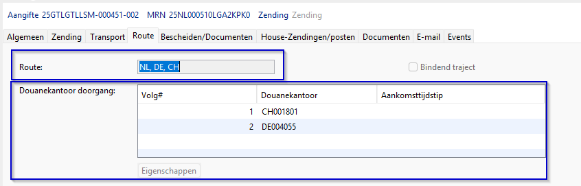 Hoe vul ik een NCTS5/DVA Security Aangifte correct in?